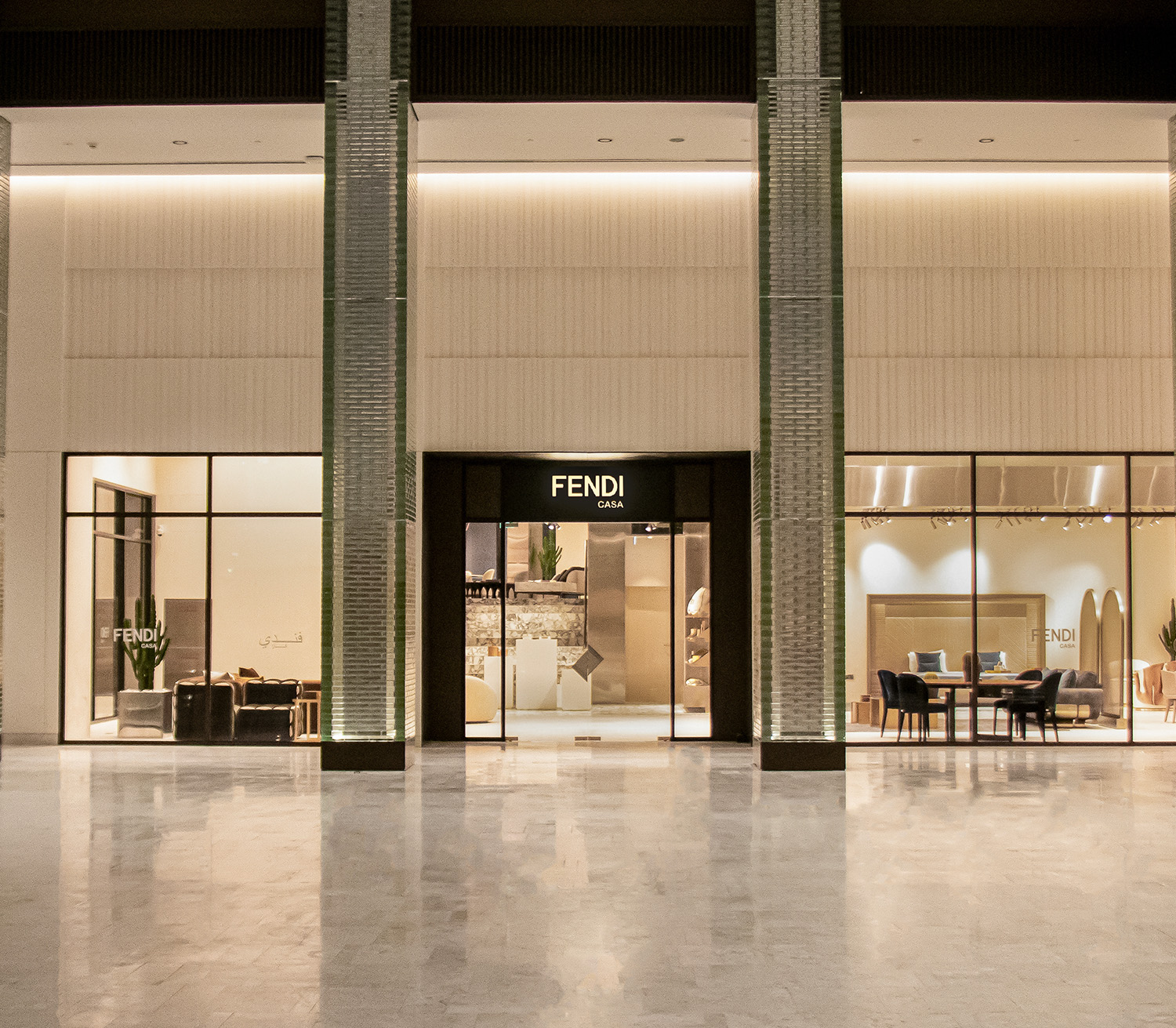 Flagship store Doha | Fendi Casa