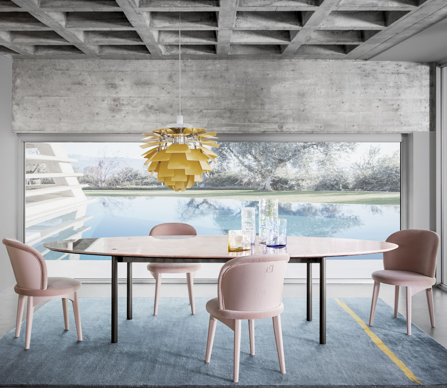 Totu, table - Tables | Fendi Casa