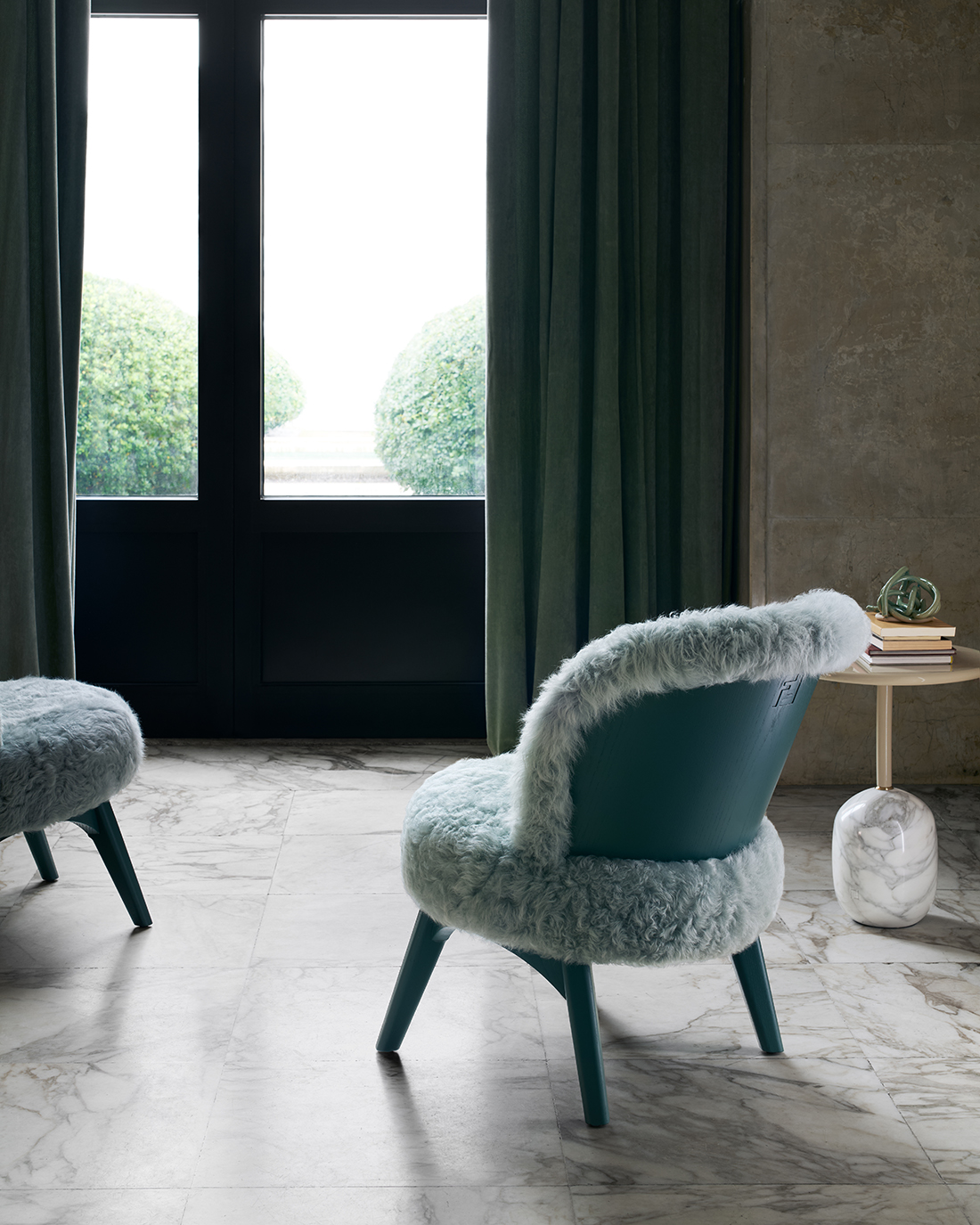 Lazy Ottavia, 扶手椅 - 客厅 | Fendi Casa