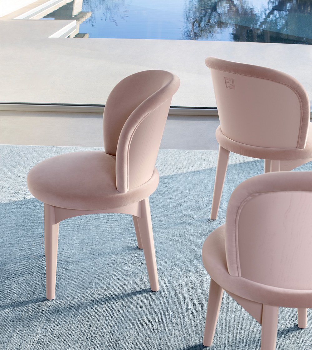 Ottavia, chair - Chairs | Fendi Casa