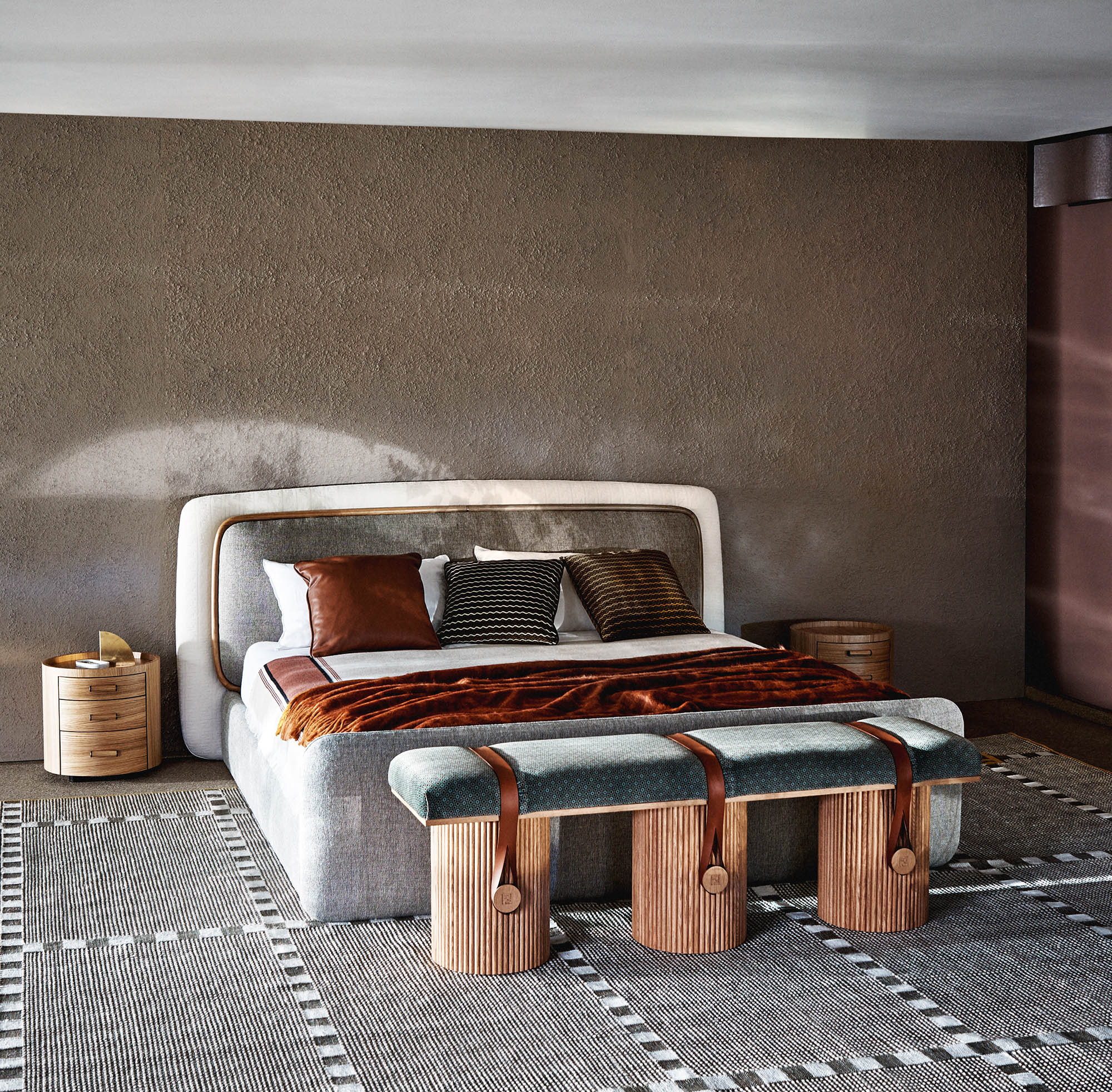 Clouds, bed - Beds | Fendi Casa